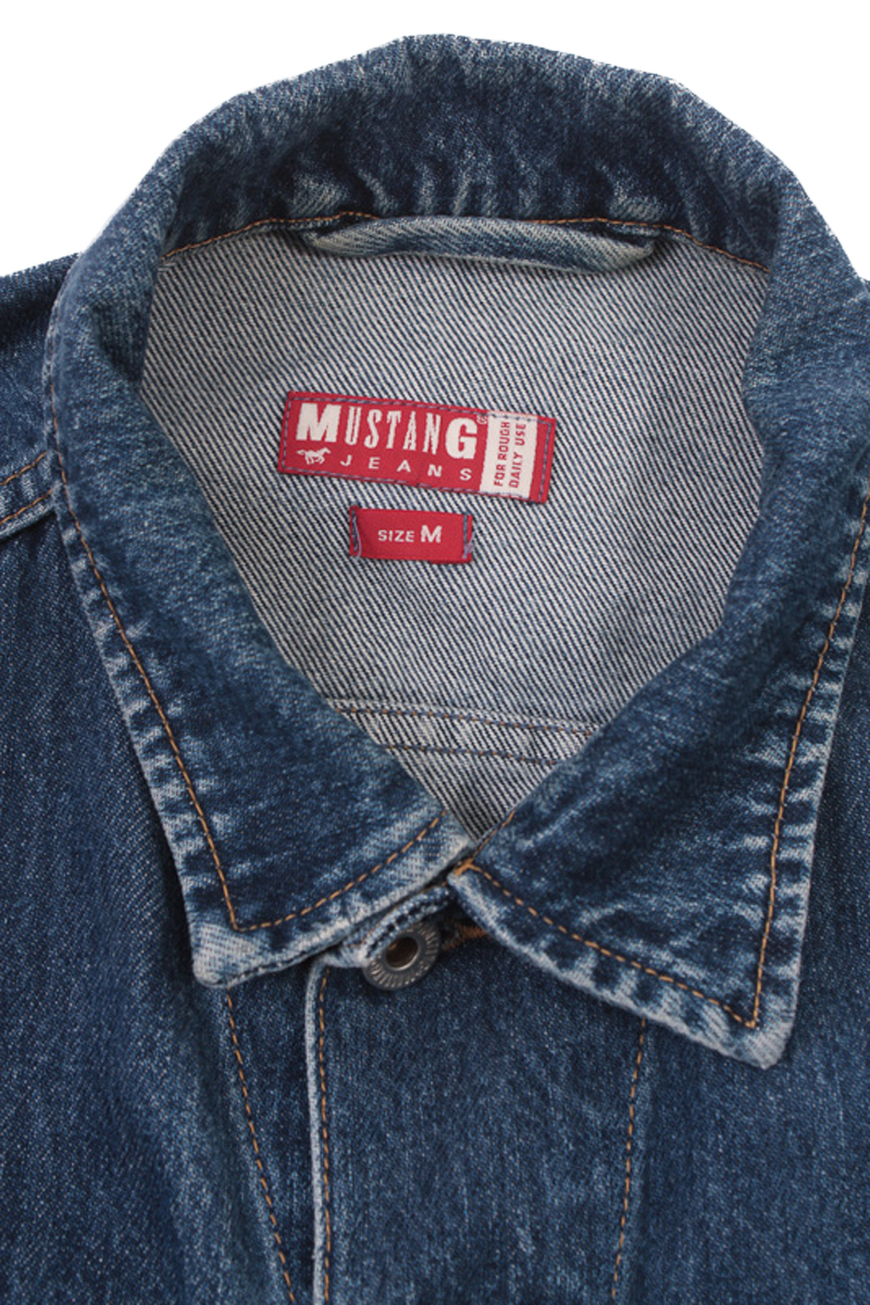 Mustang Denim Jacket Blue M – Pepper Tree London