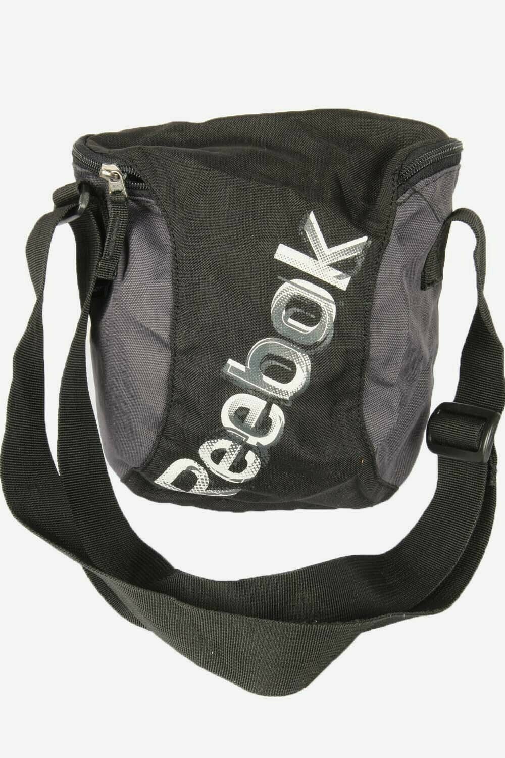 Reebok Vintage Crossbody Mini Bag Messenger Adjustable Retro 90s Black ...